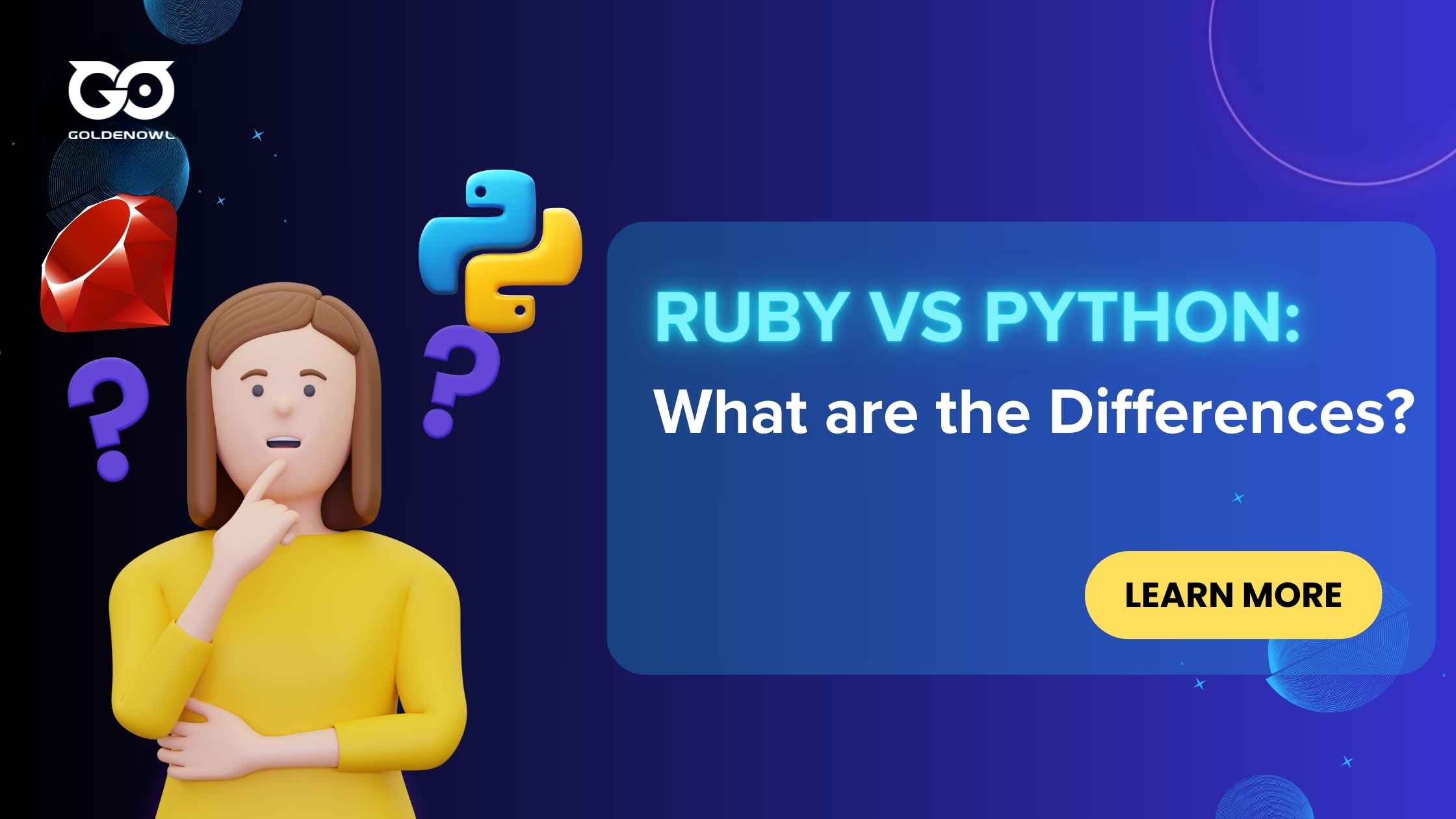 Ruby vs Python: A Side-by-Side Comparison of Features and Performance (2024) - Golden Owl